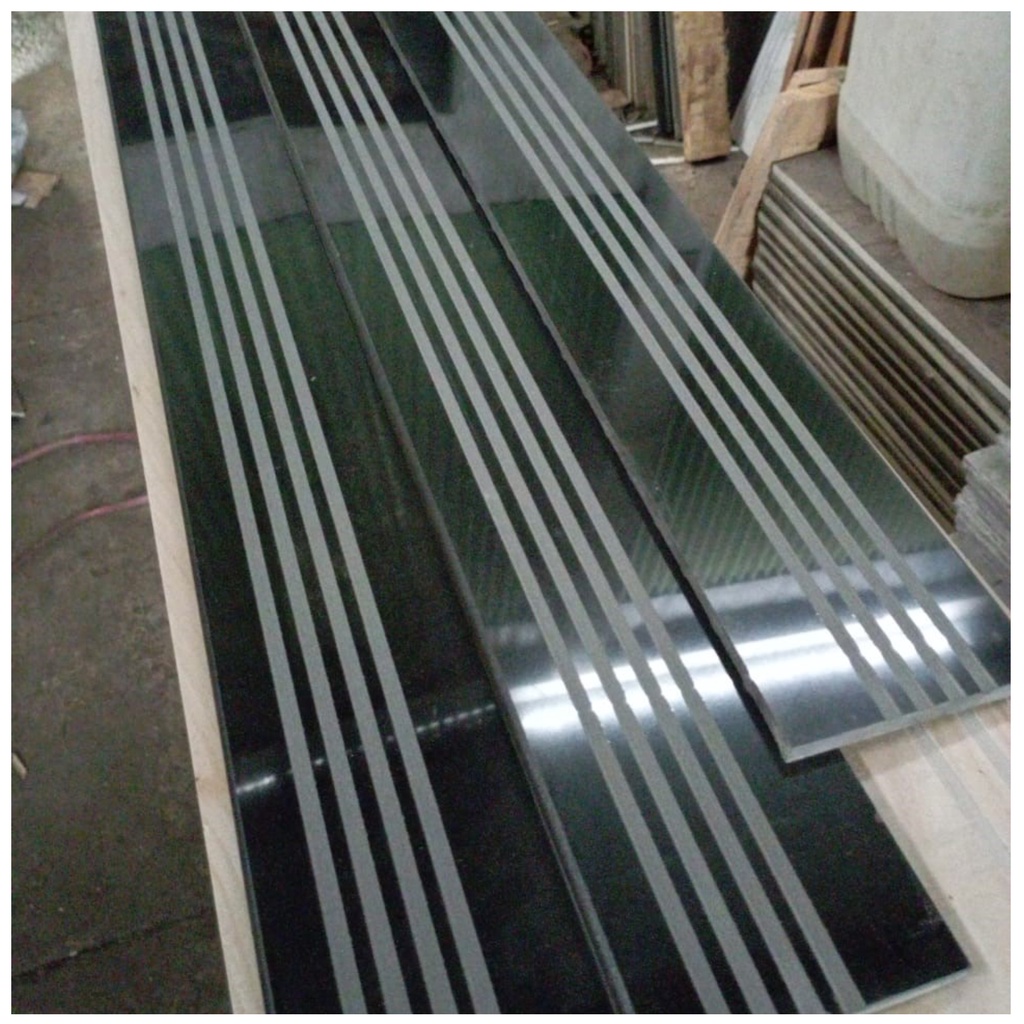 Jual Stepnosing Granit 10x80 Hitam Glossy Super black Lantai Tangga ...