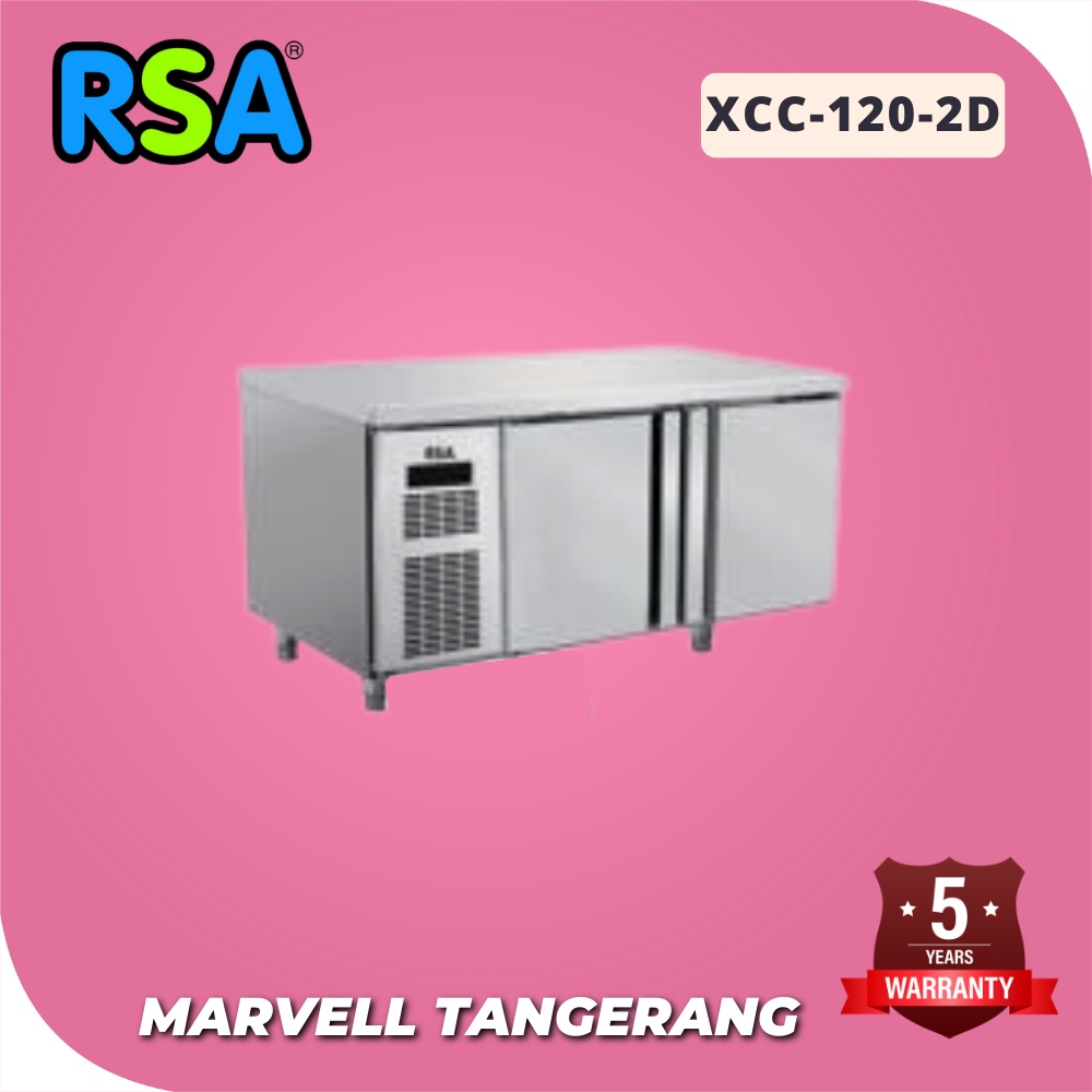 Jual Undercounter Chiller Rsa Xcc 120 2d Lemari Pendingin 2 Pintu ...