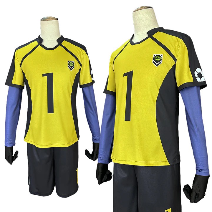 Jual Jersey Baju Kaos Blue Lock Anime Cosplay Costume Gin Gagamaru ...