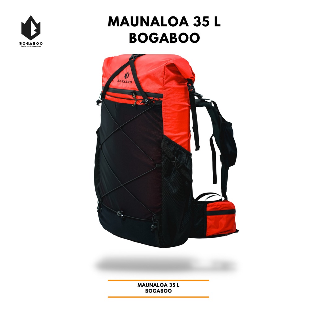 Jual BOGABOO MAUNALOA 35 L BACKPACK ULTRALIGHT Frameless Waterproof - Tas Daypack Ultralight ...