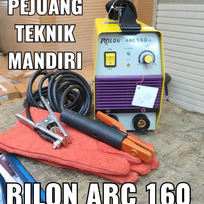 Jual Eka - Mesin Las Rilon Arc 160 / Trafo Las Inverter Rilon Arc 160 ...