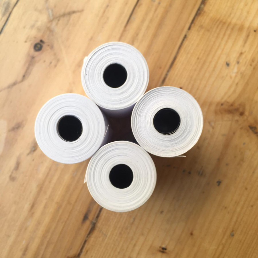 Jual KERTAS ROLL STRUK NOTA THERMAL 58 MM PRINTER THERMAL PAPER ...