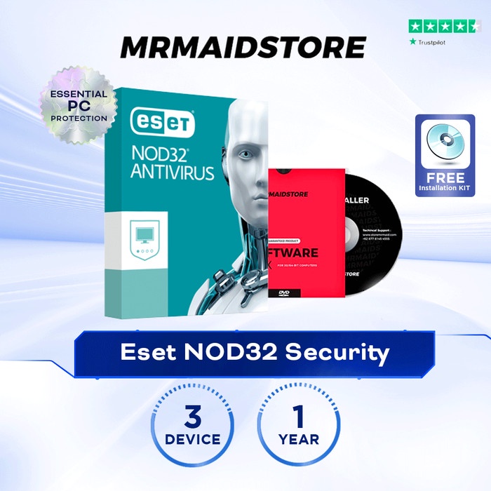 Jual Eset Nod32 Antivirus - Lastest Version [ 3 Device 1 Year ...