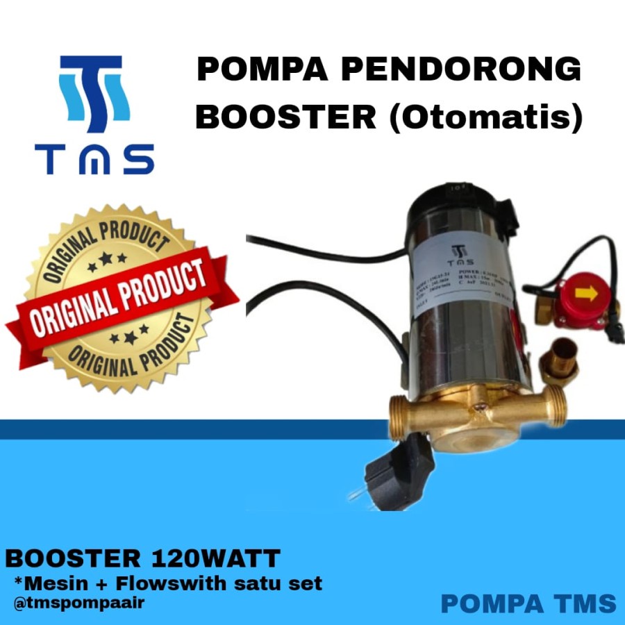 Jual Pompa air Booster Auto Booster pump 120w Mesin Pompa dorong ...