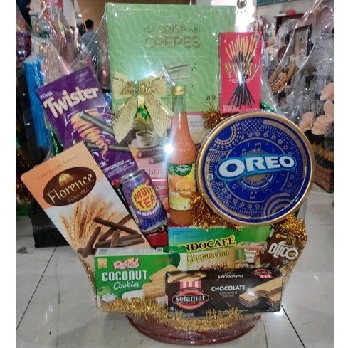 Jual PARCEL SNACK LEBARAN - NATAL - TAHUN BARU MIX OREO | Shopee Indonesia