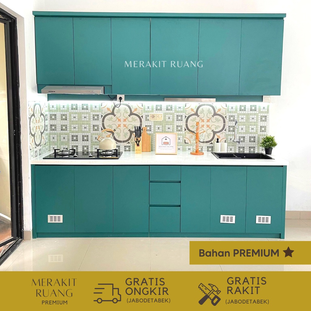 Jual Kitchen Set Premium Terjangkau (Harga Per M1) | Shopee Indonesia