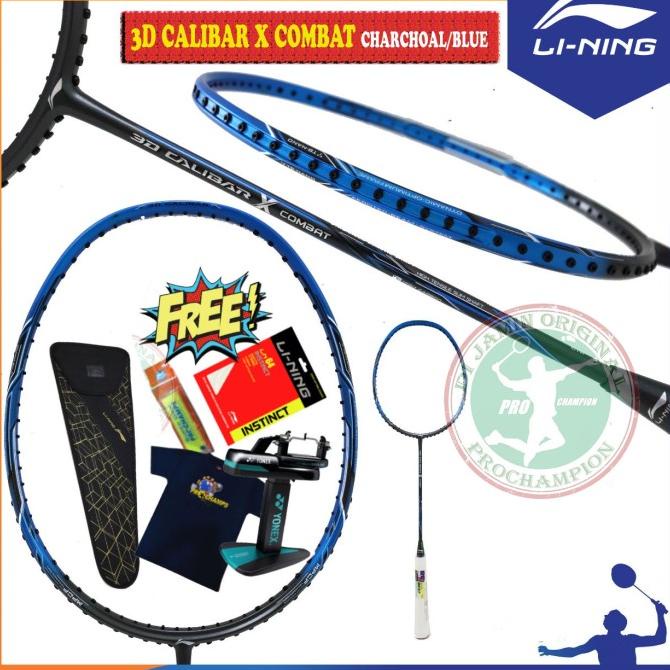 Jual LINING 3D CALIBAR X COMBAT RAKET BADMINTON ORIGINAL | Shopee Indonesia