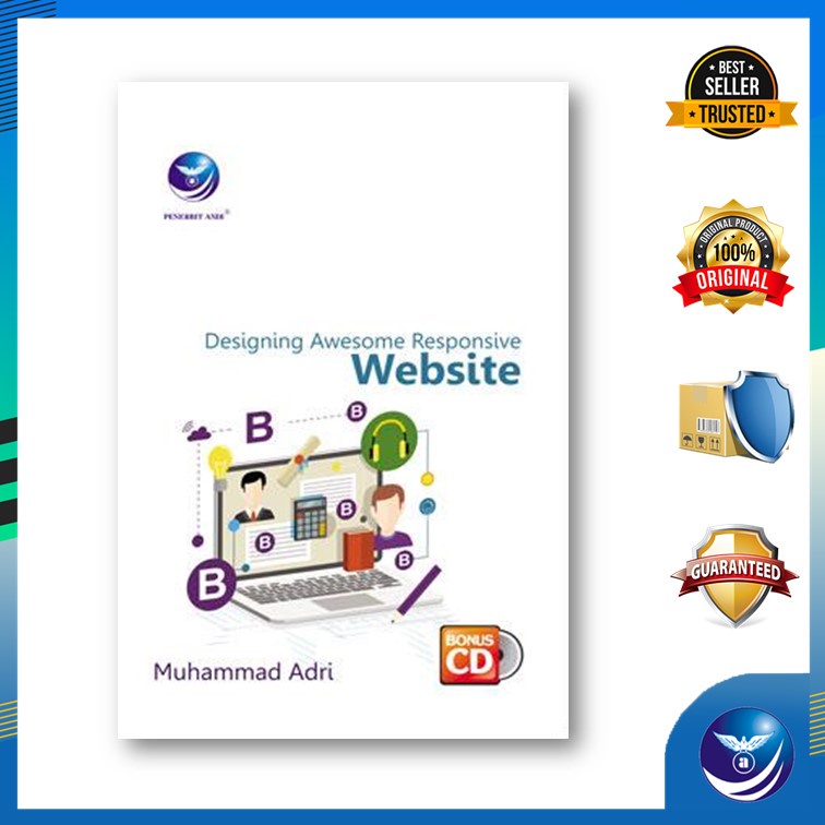 Jual Bootstrap 4, Designing Awesome Responsive Website + cd | Shopee Indonesia