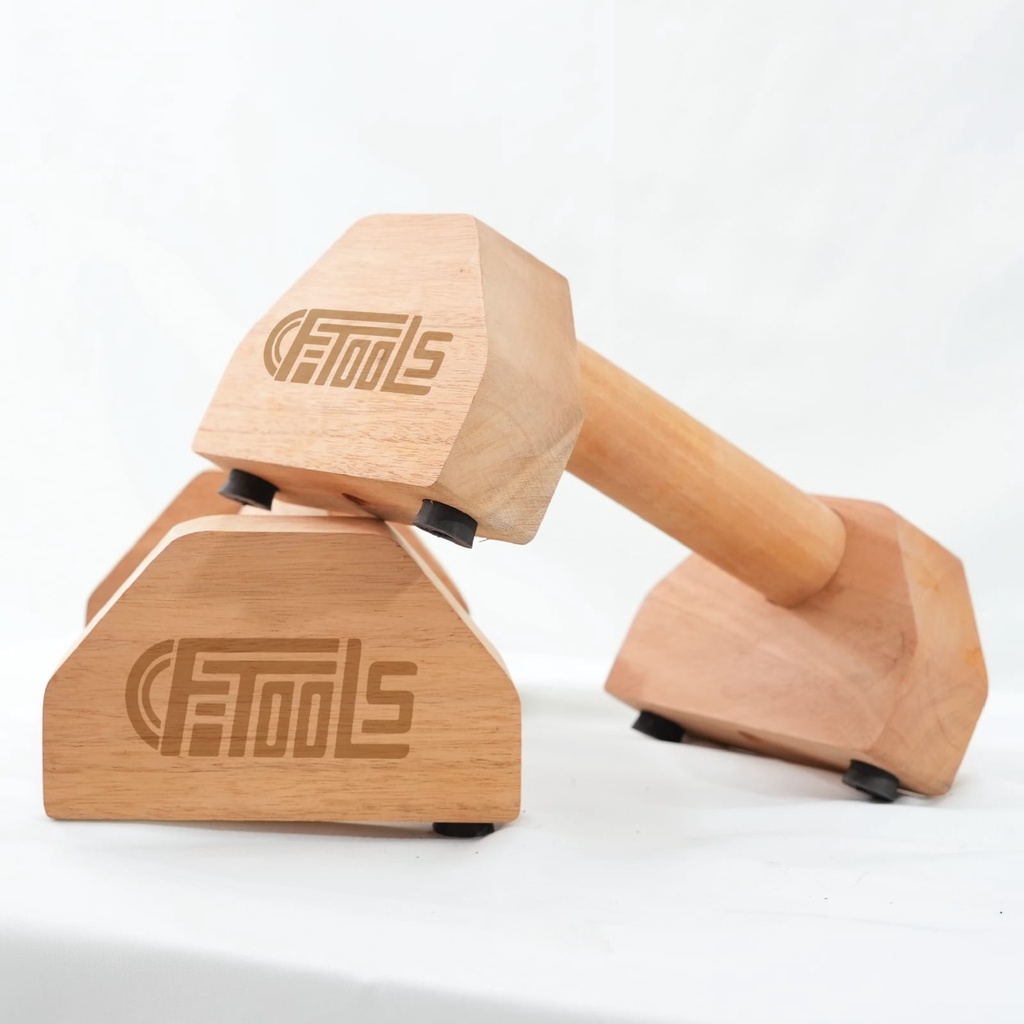 Jual Parallettes Model Pendek 25 cm (Free Cetak Logo) | Shopee Indonesia
