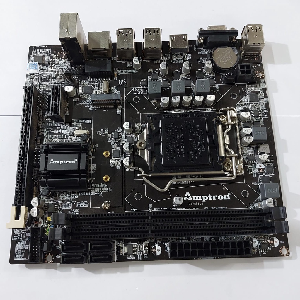 Jual MAINBOARD AMTRON H61 SOKET 1155 INCLUDE PORT SSD M.2 NVME ONBOARD ...