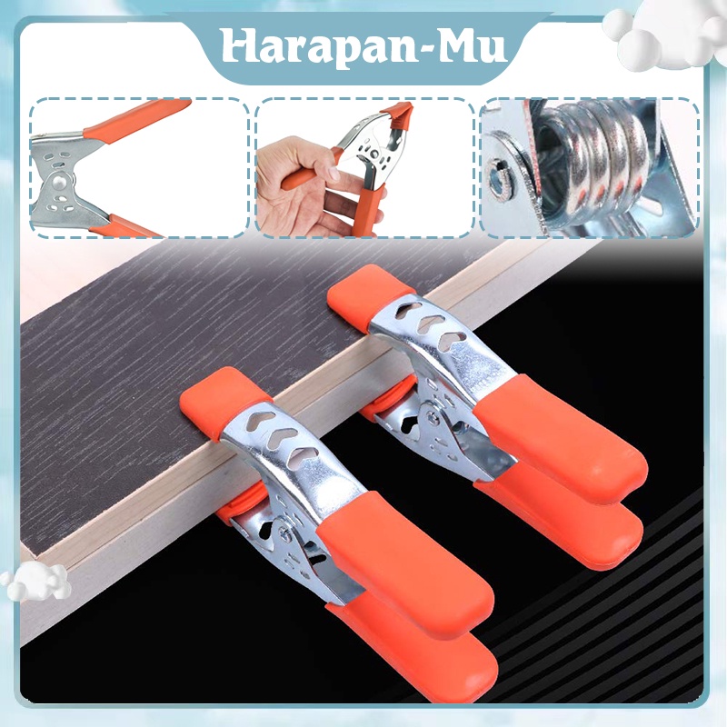 Jual Spring Clamp / Quick Clamp Ujung Karet Anti Slip /Jepit Penjepit ...