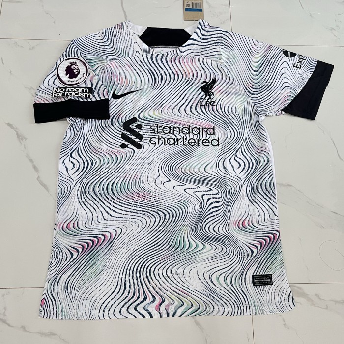 Jual JERSEY LIVERPOOLL AWAY 2022 2023 FULL PATCH BPL JERSEY FULL PATCH ...