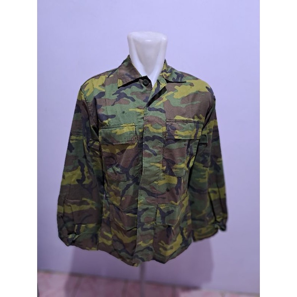Jual Jaket Loreng Army No Tag | Shopee Indonesia