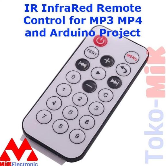 Jual Remote Infrared IR Wireless Remote Control For Arduino M3 MP4 ...