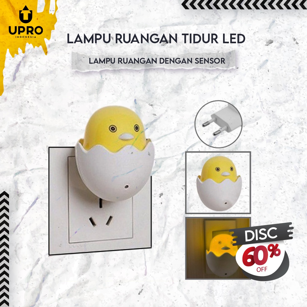 Jual Lampu Tidur LED / Lampu Dekorasi Ruangan Dengan Sensor Cahaya ...