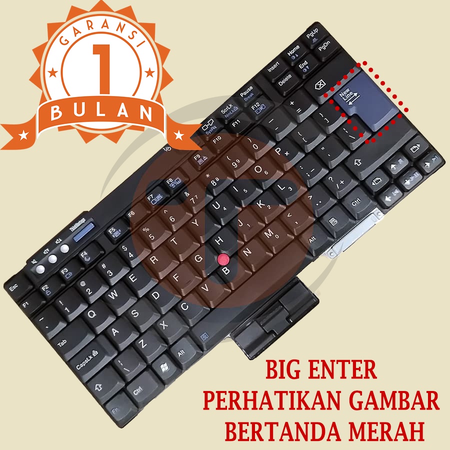 Jual Keyboard Lenovo Thinkpad T60 T61 R60 R61 Z60 Z61 T400 T500 R400 ...
