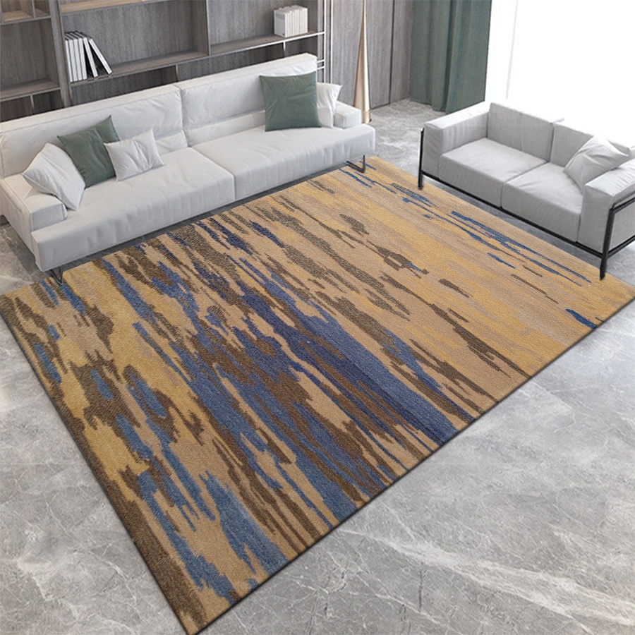 Jual Karpet Handtuft Premium Wool Mewah Modern D044 BLUE BROWN 200x300 ...