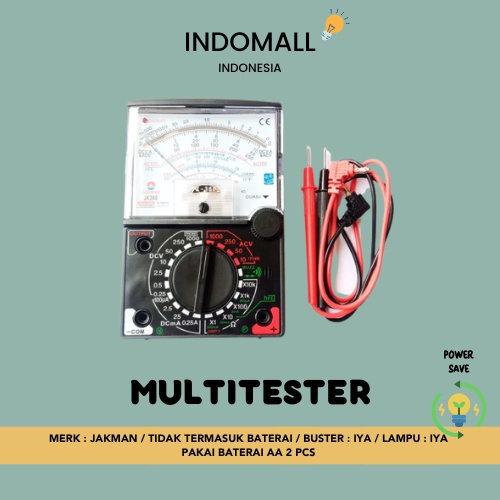 Jual MULTITESTER 360 BESAR / MULTITESTER 110 KECIL / MULTITASTER 830 ...