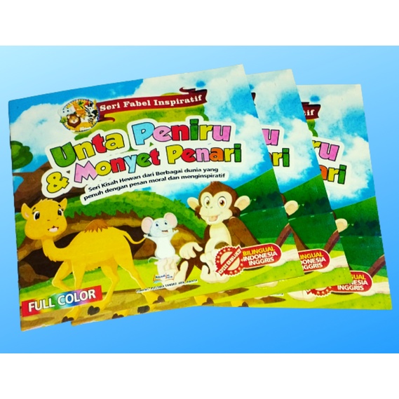 Jual Buku Cerita Anak Unta Peniru & Monyet Penari / Seri Fabel ...