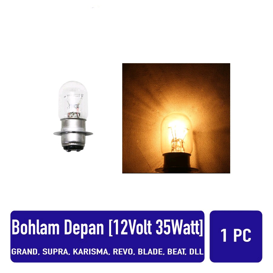 Jual [RNDM MRH] BOHLAM / BOLA LAMPU DEPAN BEAT KARBU / FI / STREET ...
