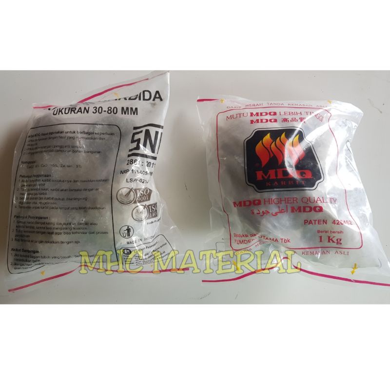 Jual KARBIT MDQ 1 KG / KARBIT LAS & BUAH / KARBIT BATU BUNGKUS | Shopee ...