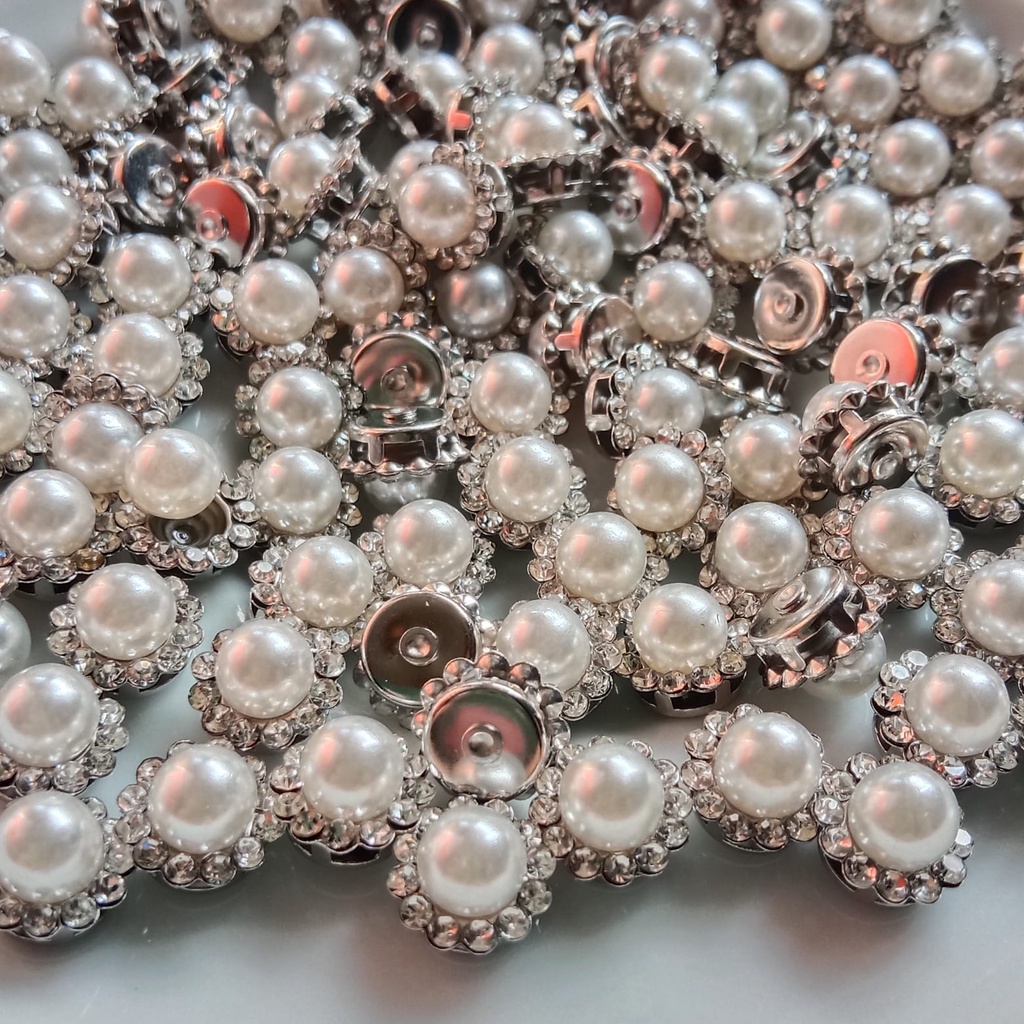 Jual payet diamond cangkang mutiara bunga manik manik tempel grade A ...