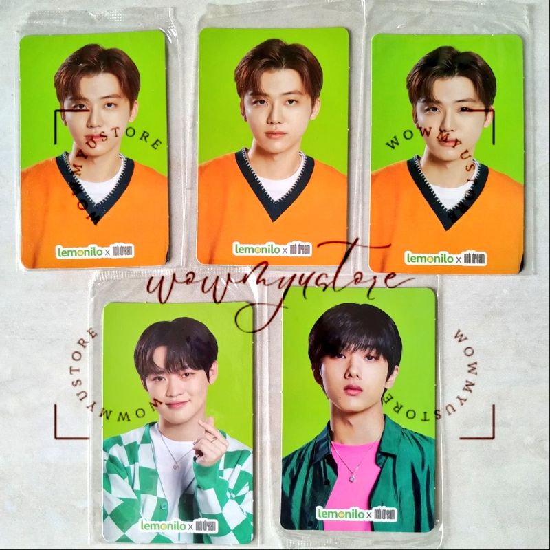 Jual Photocard Lemonilo x NCT DREAM (Jaemin, Chenle, Jisung) | Shopee ...
