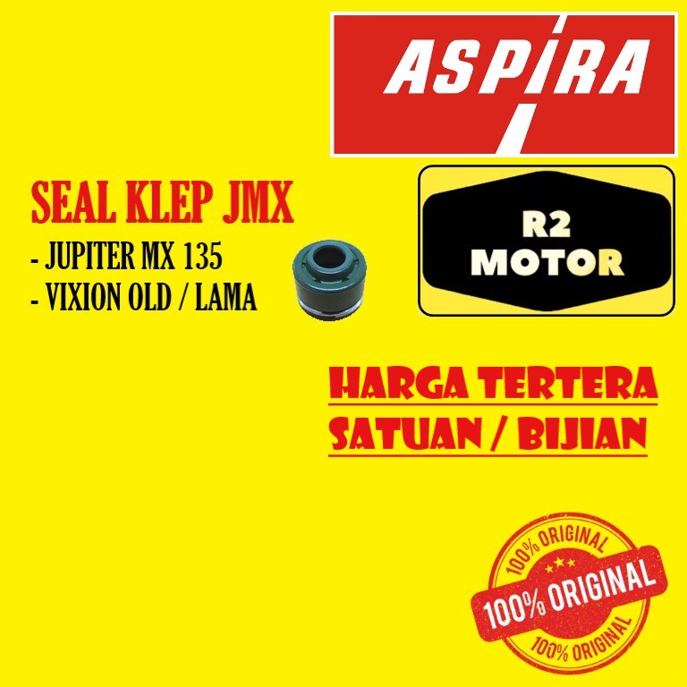 Jual SIL SEAL KLEP JMX ASPIRA JUPITER MX 135 VIXION OLD LAMA 2S6-E2119-00 | Shopee Indonesia