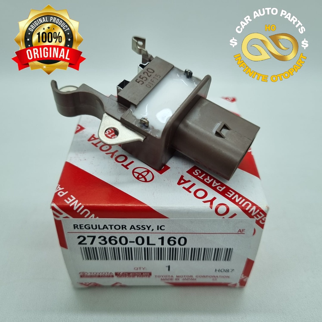 Jual IC REGULATOR ALTERNATOR ALL NEW VIOS ALL NEW YARIS SIENTA ASLI ...