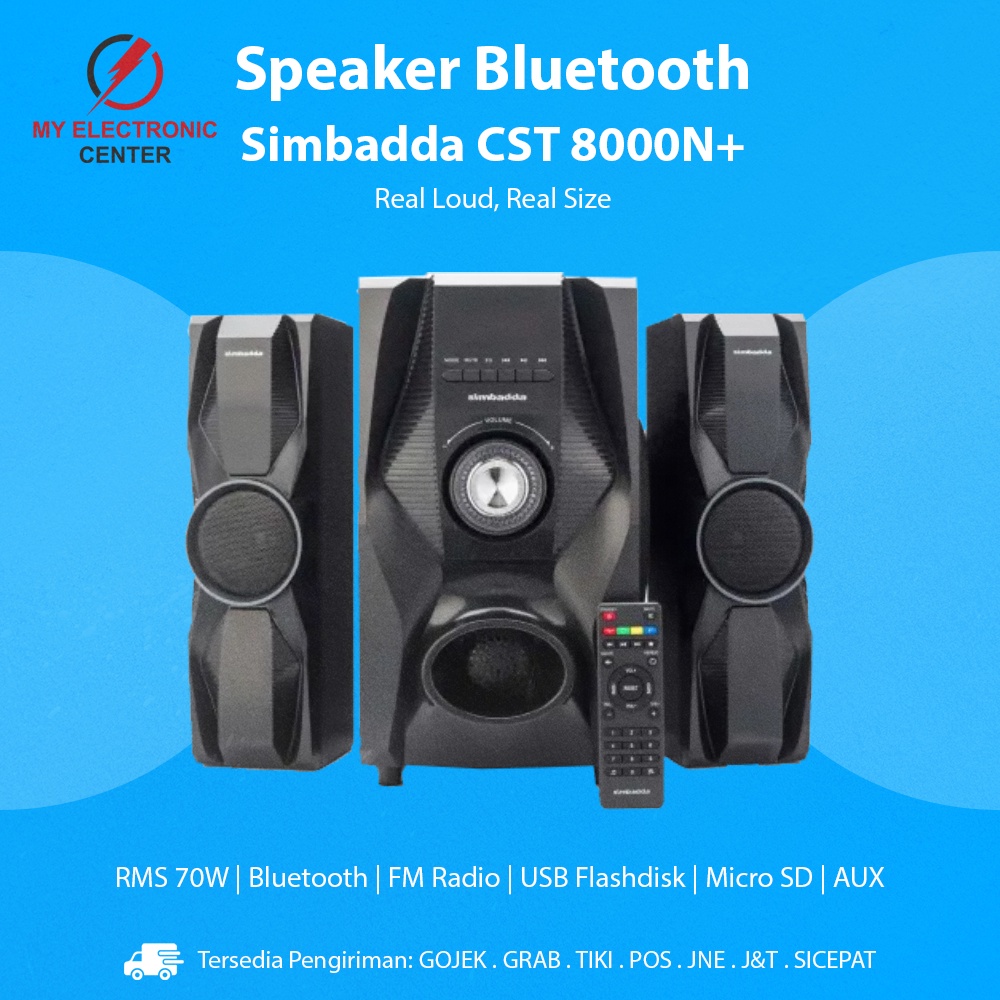Jual Speaker Bluetooth Simbadda CST 8000N+ Multimedia Komputer PC ...