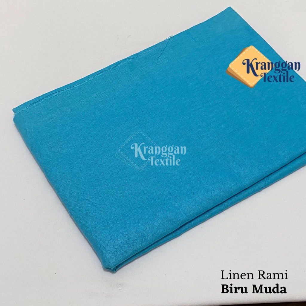 Jual Bahan Kain Linen Rami Katun Premium Lebar 150cm | Shopee Indonesia