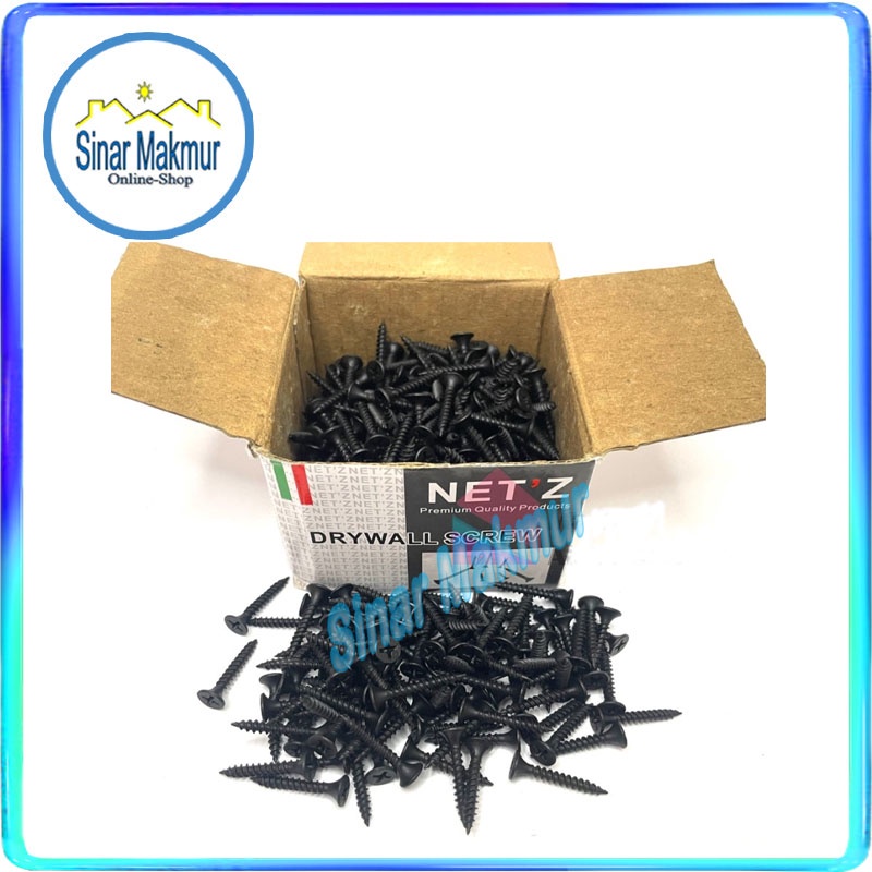 Jual Skrup Sekrup Gipsum Gypsum 6 x 1" Inch | Shopee Indonesia