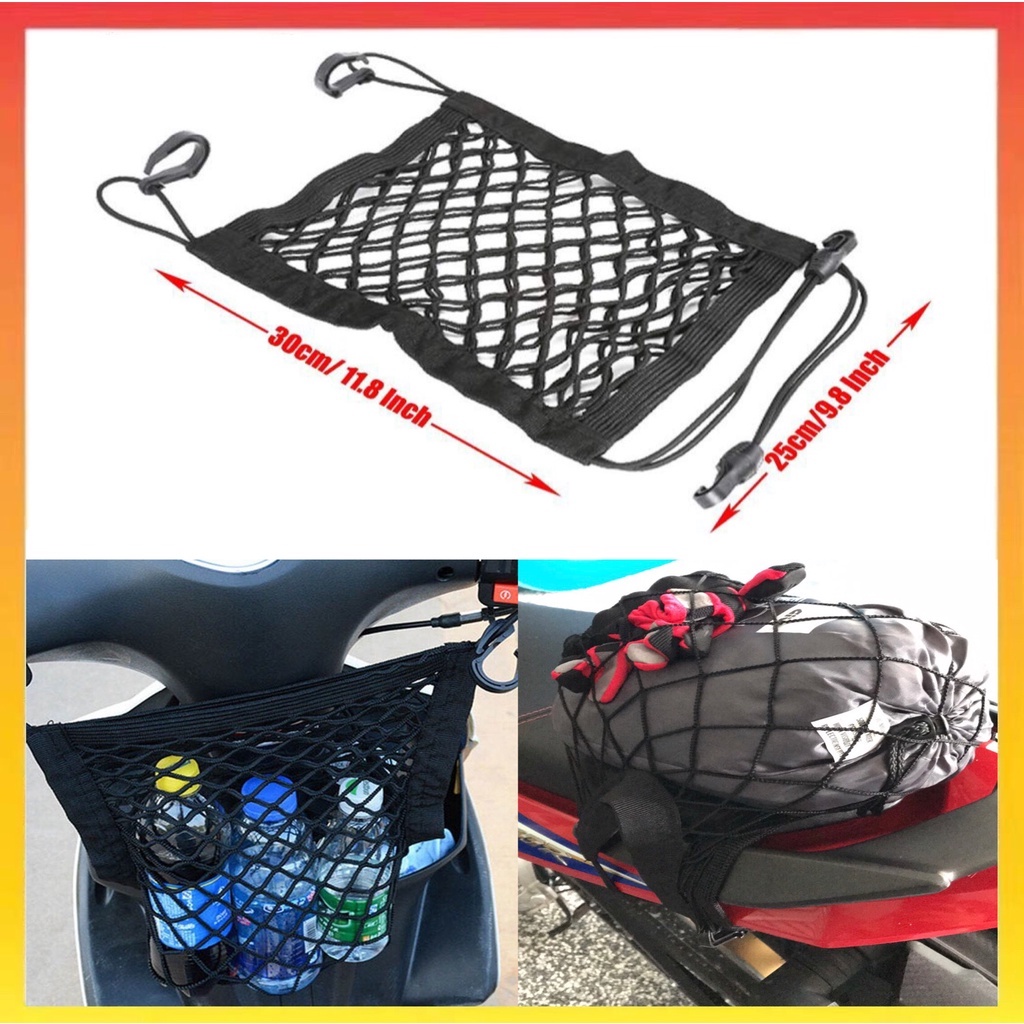 Jual Jaring Penyimpanan Kursi Sepeda Motor Jaring Saku Kursi Jaring ...