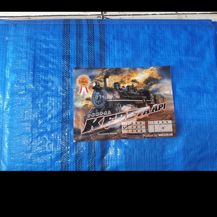 Jual ~^~^~^] TENDA JADI/TERPAL JADI/TERPAL TENDA PLASTIK BIRU A4 UKURAN ...