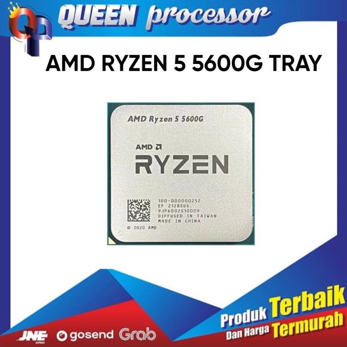 Jual PROCESSOR AMD RYZEN 5 5600G TRAY | Shopee Indonesia