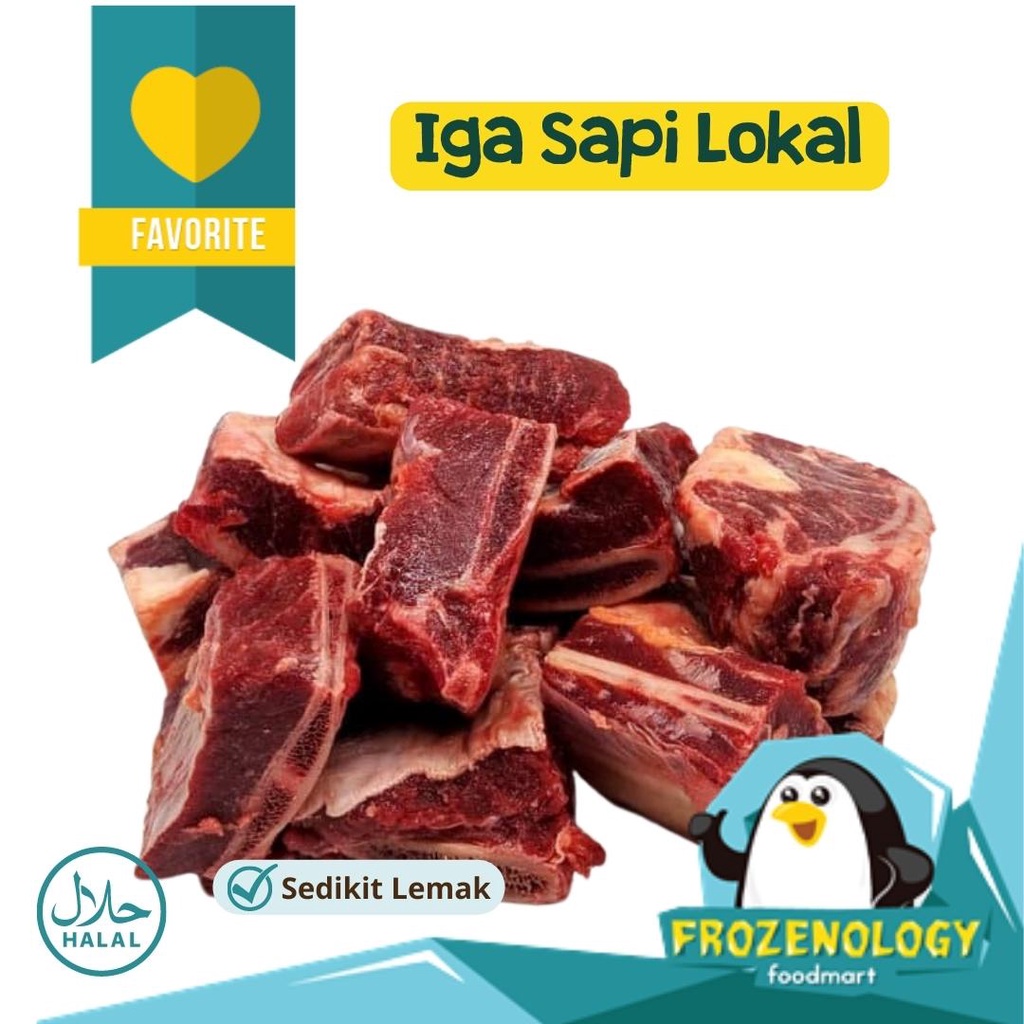 Jual Iga Sapi Lokal Tulang Iga Sapi Go Sapi Lokal | Shopee Indonesia