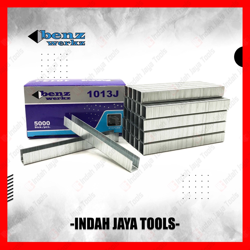 Jual BENZ 1013 J Isi Stapler 13 mm - Staples Paku Tembak Model U 1013J ...