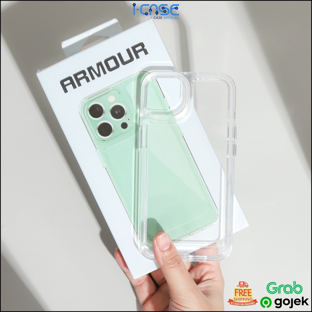 Jual Gen 2 Military Space Clear Case for iPhone 7 8 PLUS XR X XS 11 12 ...