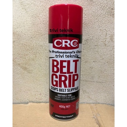 Jual CRC belt grip dressing,pelumas tali vanbelt karet 3081 | Shopee ...