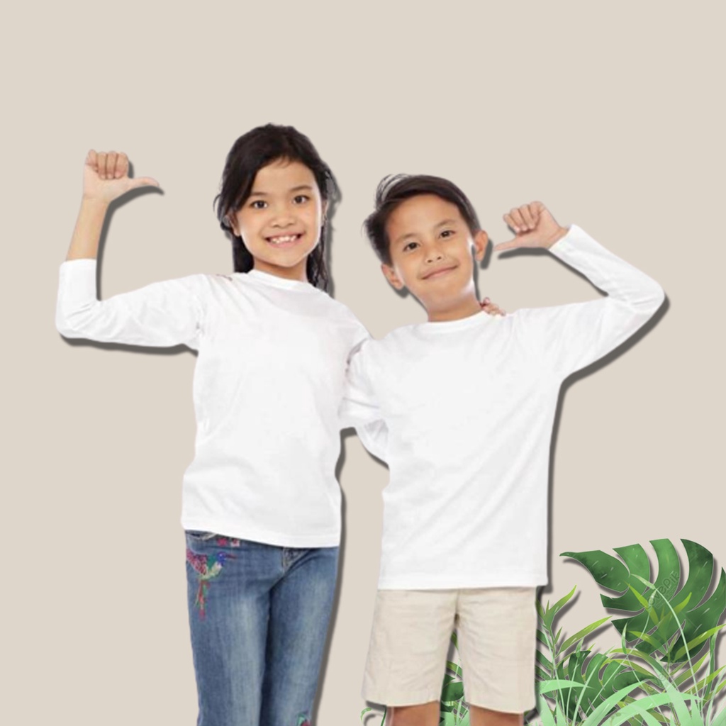 Jual baju kaos polos anak lengan panjang / atasan kaos anak lengan ... Jual baju kaos polos anak lengan panjang / atasan kaos anak lengan ...