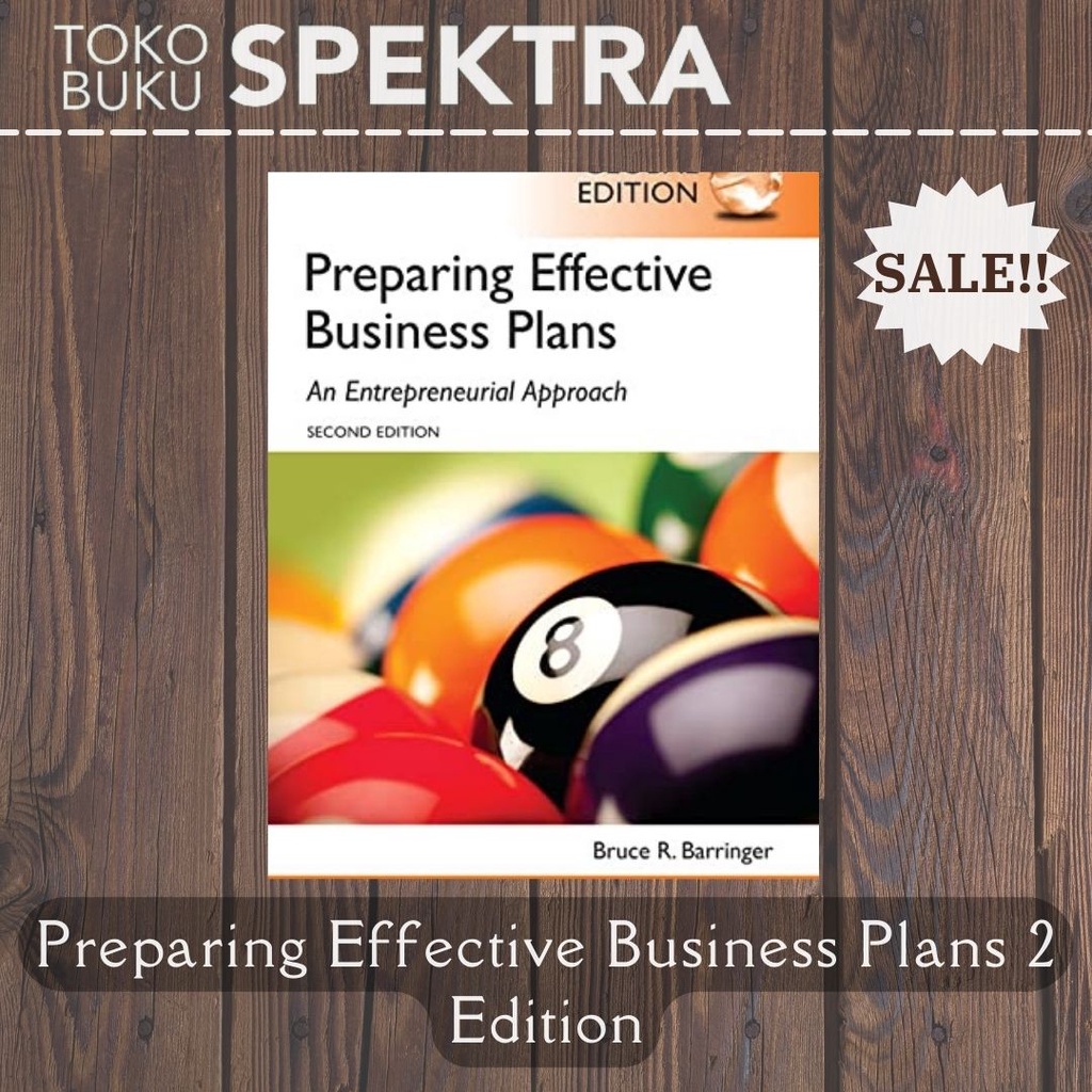 Jual Preparing Effective Business Plans: An Entrepreneurial Approach 2 ... Jual Preparing Effective Business Plans: An Entrepreneurial Approach 2 ...