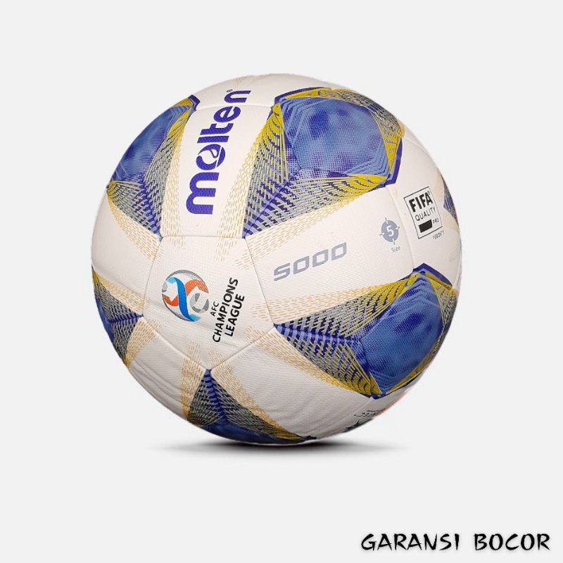 Jual MOLTEN bola sepak original molten F5A5000-A official match AFC champion size 5 bola kaki no ...