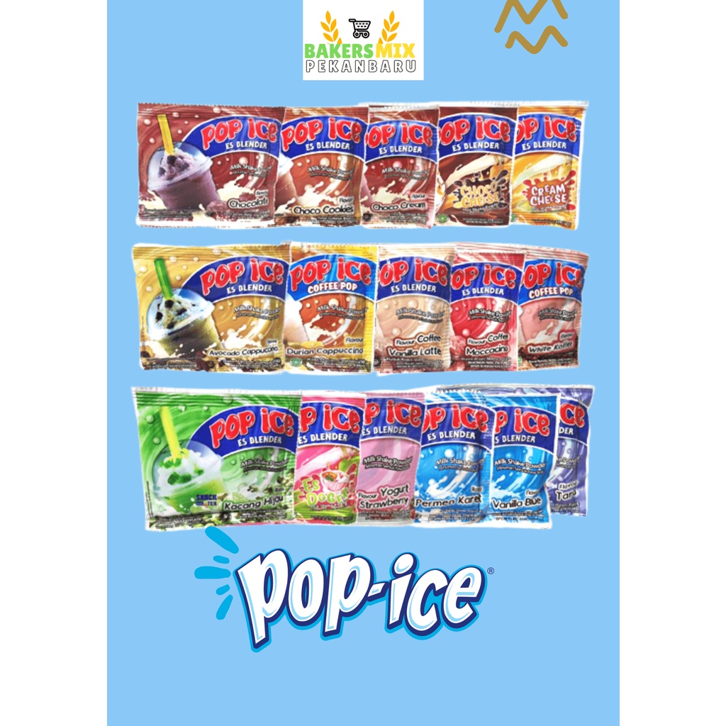 Jual Pop Ice Aneka Varian Rasa | 1 Renceng 10 Bungkus | Shopee Indonesia
