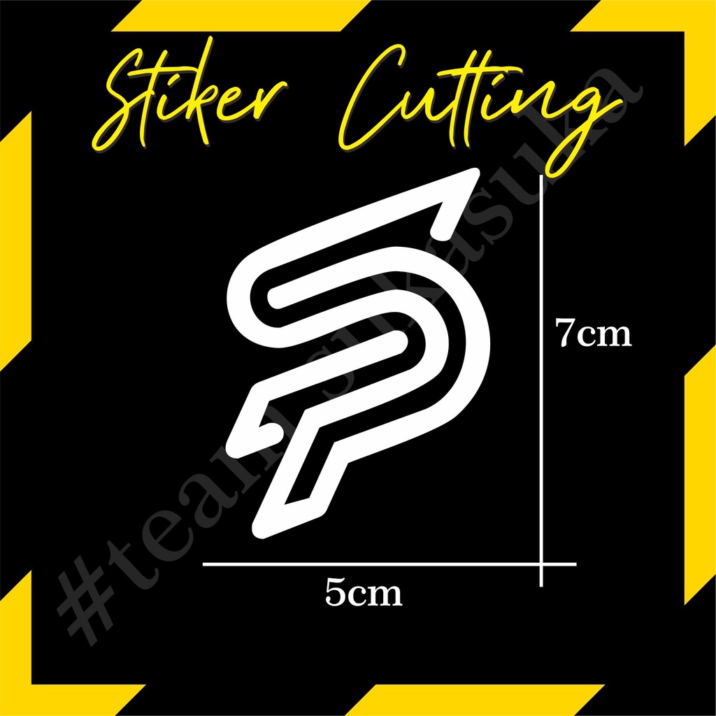 Jual Stiker Logo SP ( Speed People) - Stiker Motor, Laptop, Helm, Kaca ...