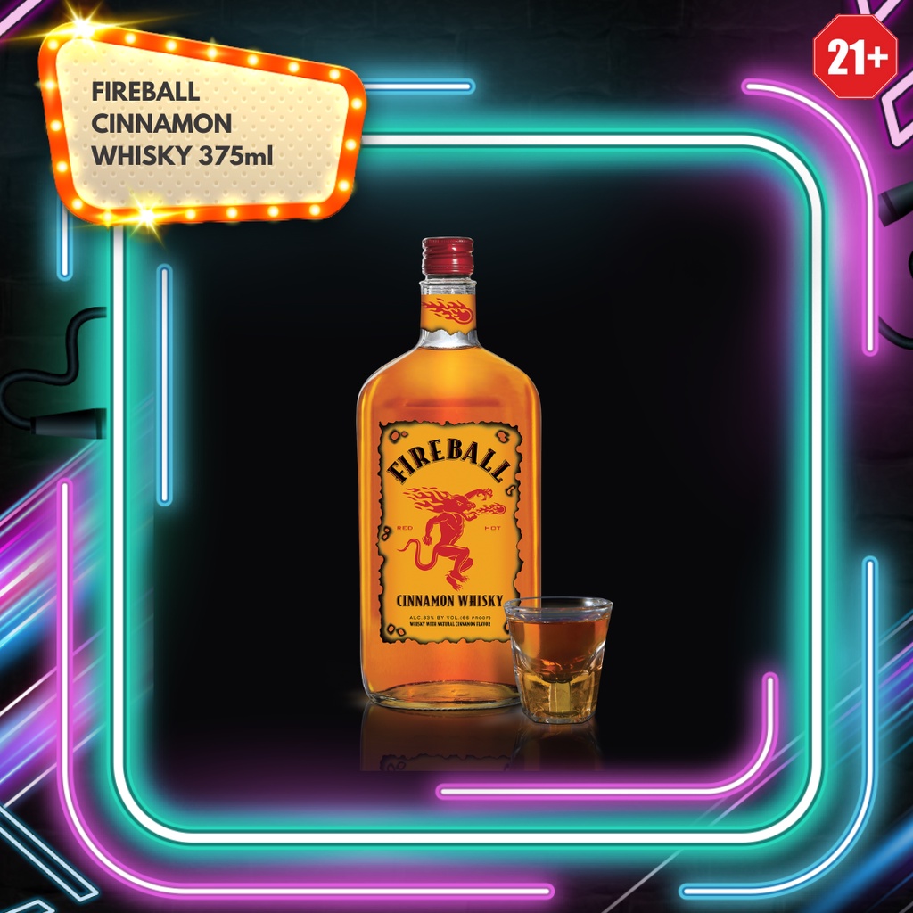 Jual Fireball Cinnamon Whisky 375ml | Shopee Indonesia