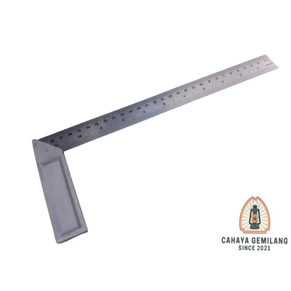 Jual ALAT SIKU METER 30CM / SIKU TUKANG / SIKON 12 INCH CHY | Shopee ...