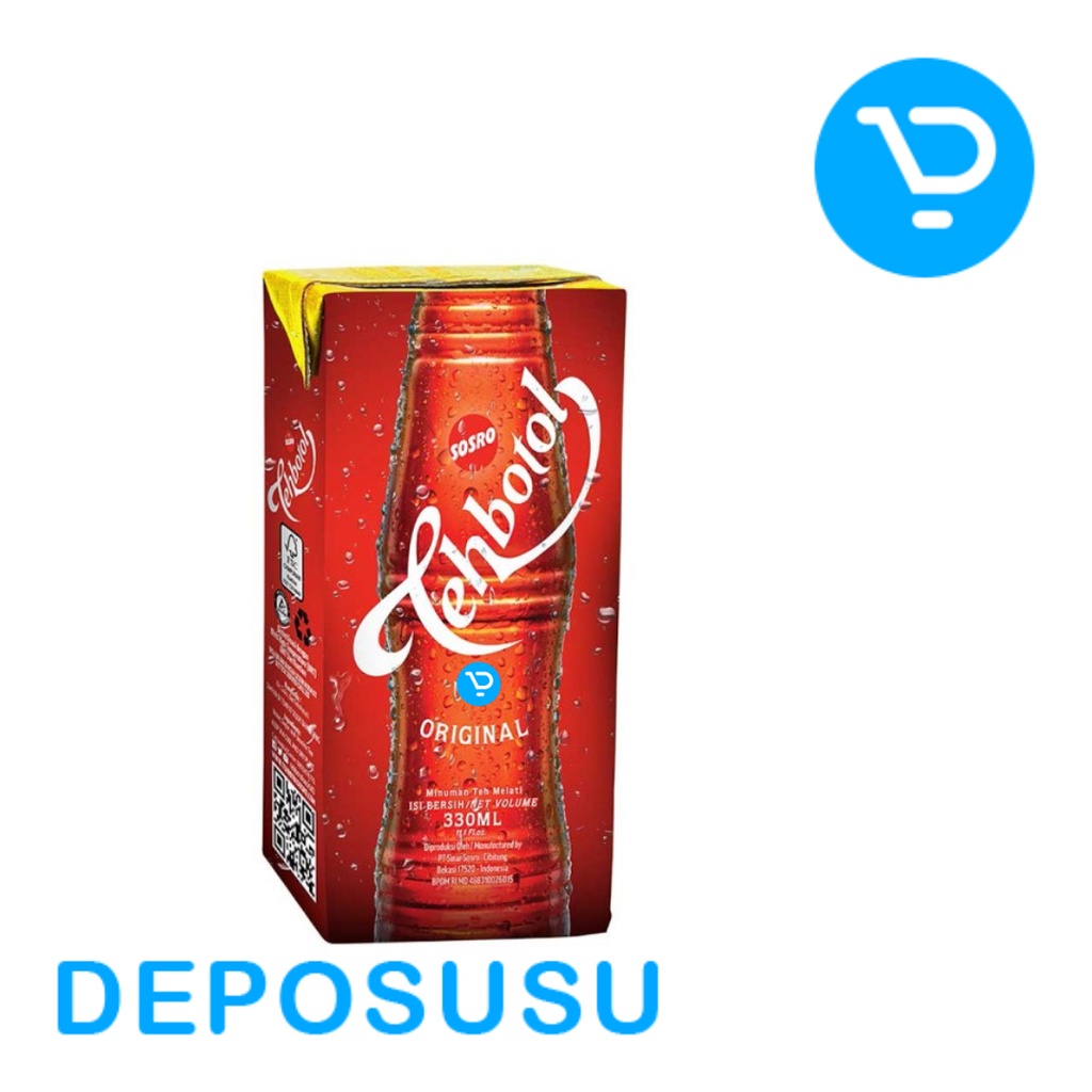 Jual TEHBOTOL SOSRO Teh botol KOTAK Original | Shopee Indonesia