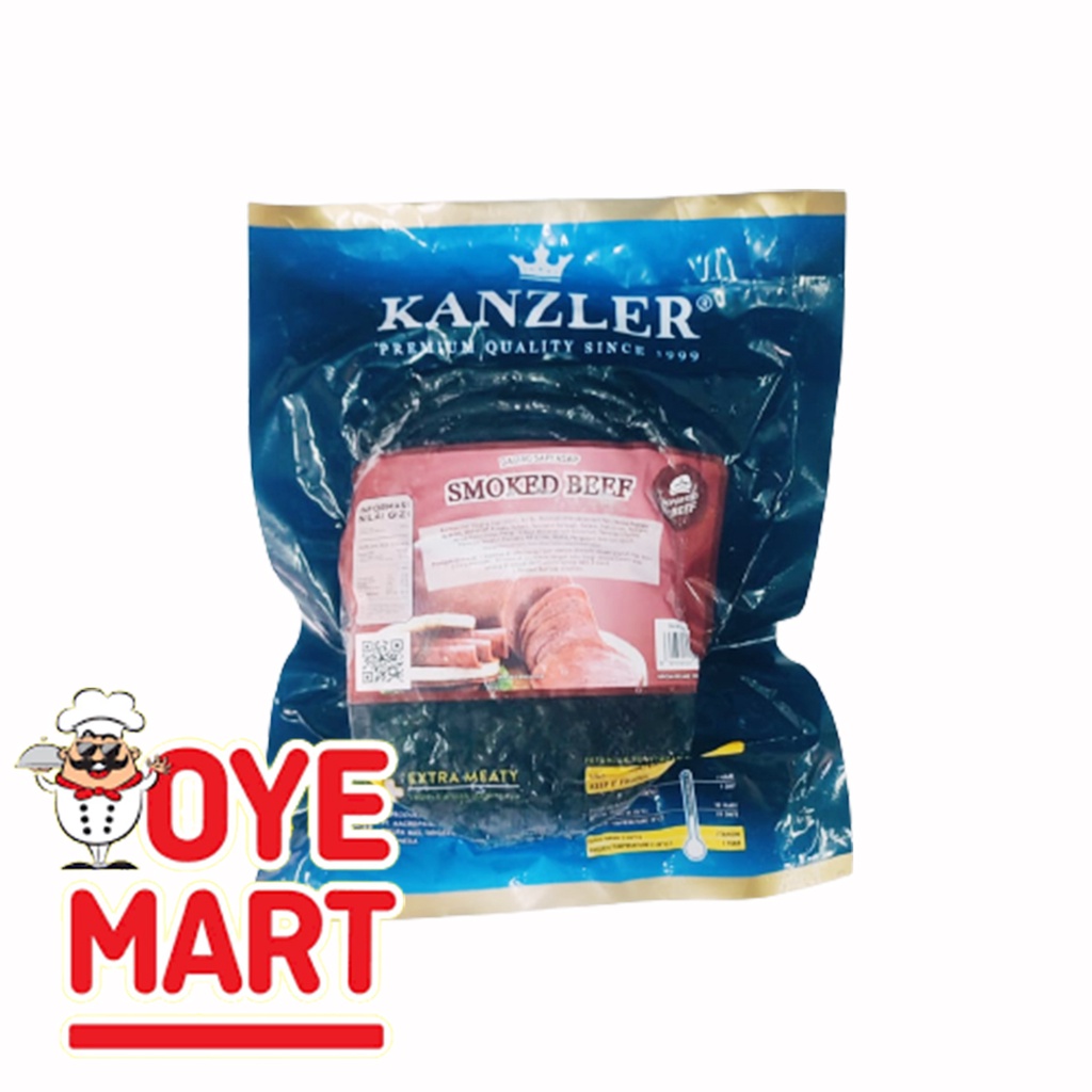 Jual KANZLER SMOKED BEEF 250GR DAGING SAPI ASAP HARGA PROMO | Shopee ...