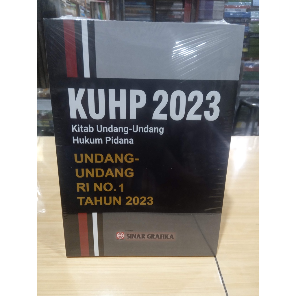 Jual KUHP 2023 (Kitab Undang-Undang Hukum Pidana) UU RI No. 1 Tahun 2023 | Shopee Indonesia