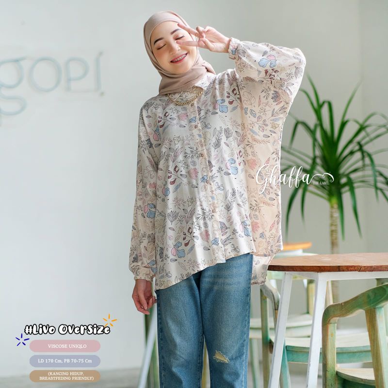 Jual Oversize Livo Ghaffa (stok tgl 3 April 2023) | Shopee Indonesia
